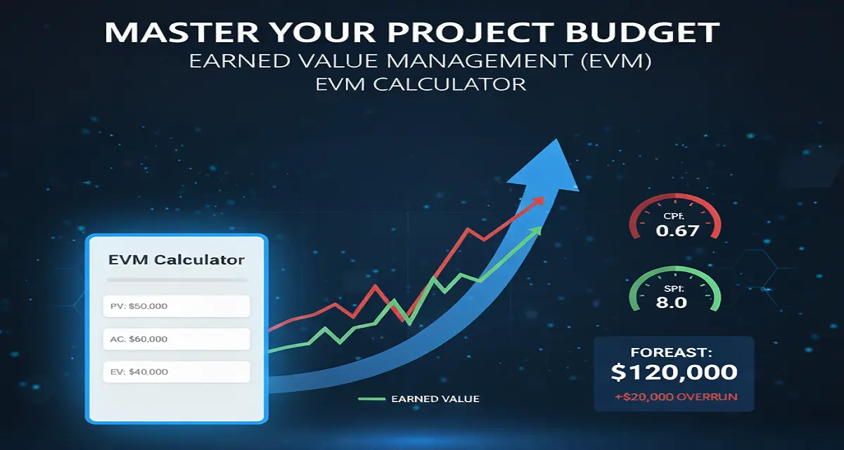 Master Your Project Budget with Earned Value Management (EVM) Calculator